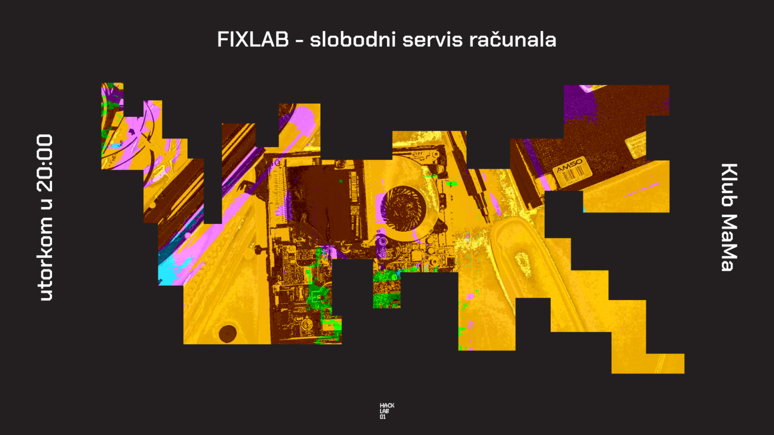 FixLAB – slobodni servis računala – Klub Mama / Multimedijalni Institut